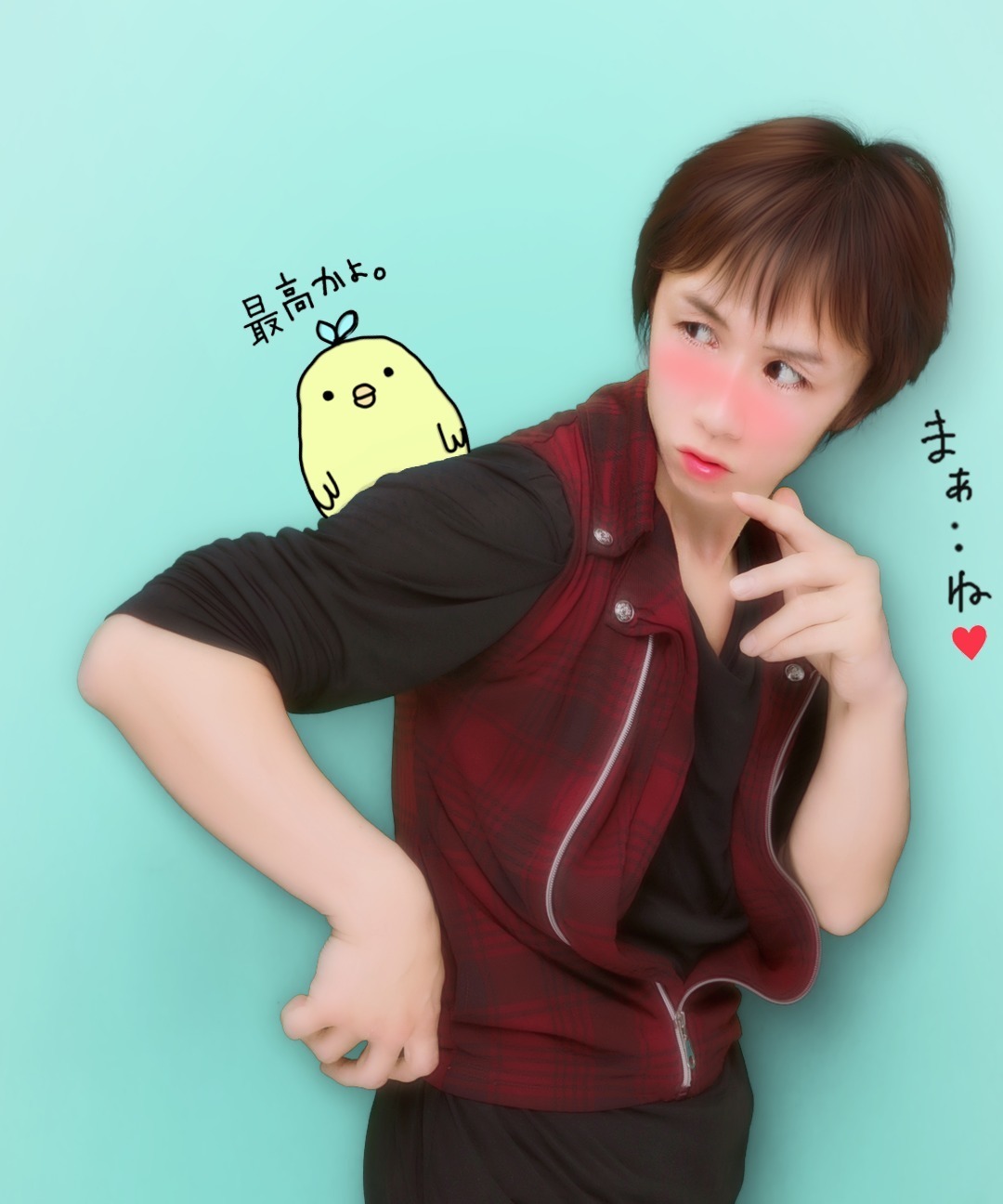 ええ、ハロウィンの日は家で大人しくしてましたよ♪ Yes プリクラ王子